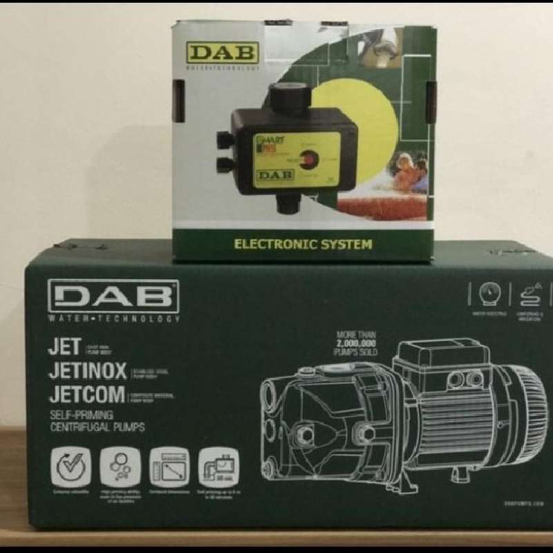 Jual Pompa Booster Dab Jet 82m + Dab Smart Press Controller Di Seller ...