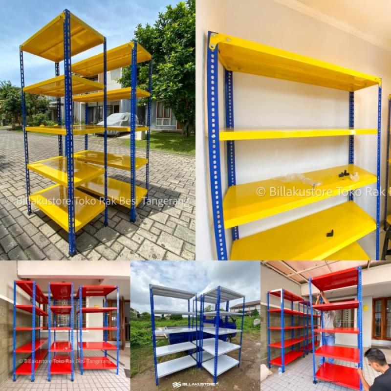 Promo Rak Gudang Besi Serbaguna Diskon 2% Di Seller Dh_grub - Wanajaya ...