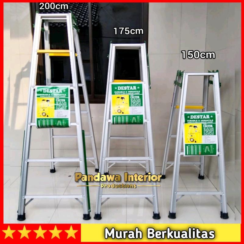 Jual Tangga Lipat Alumunium Destar Allumunium Anti Karat - 150 Cm Di ...