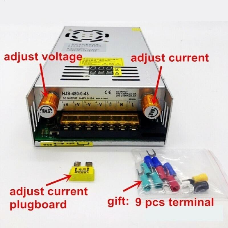 Promo 0-24v/0-20a Adjustable Dc Power Supply With Display Volt Ampere ...