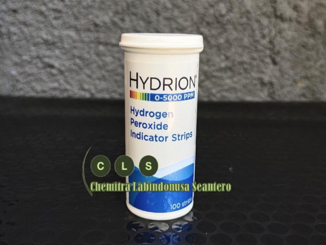 Jual Hydrion Hp-5000 Hydrogen Peroxide Test Strip 0-5000 Ppm H2o2 ...