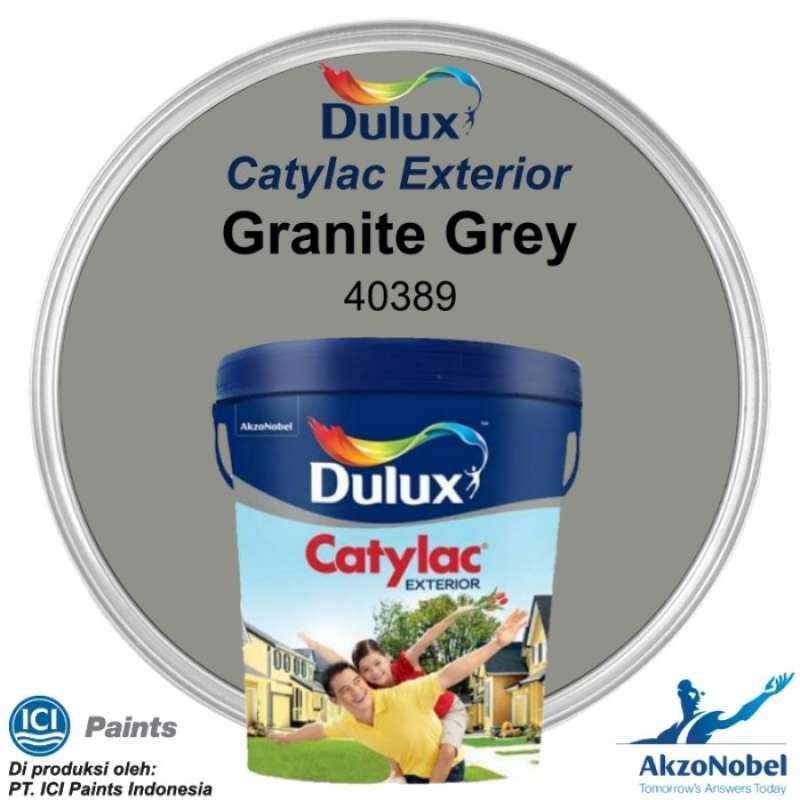 Jual Cat Dulux Catylac Exterior 5 Kg - Granite Grey 40389 Di Seller ...