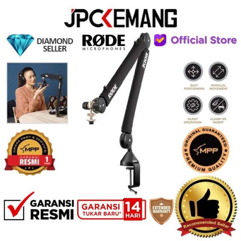 Promo Rode PSA1+ Rode PSA1 Plus Boom Arm Broadcast Stand Microphone ...