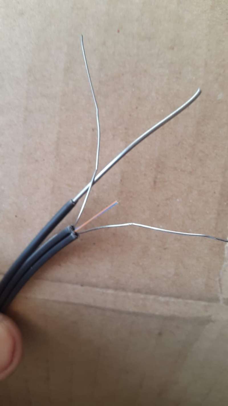 Promo Drop Wire Fo 2 Core Gepeng/ftth Kabel 2core Diskon 23% Di Seller ...
