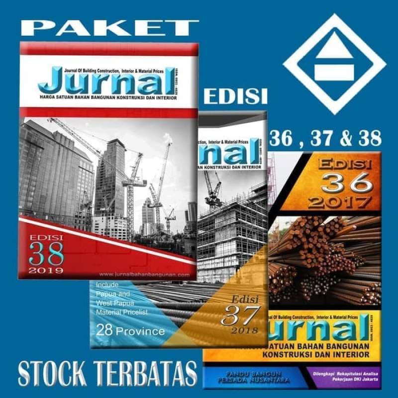 Promo Buku Jurnal Harga satuan Bahan Bangunan Paket Edisi 36,37 & 38 ... Promo Buku Jurnal Harga satuan Bahan Bangunan Paket Edisi 36,37 & 38 ...