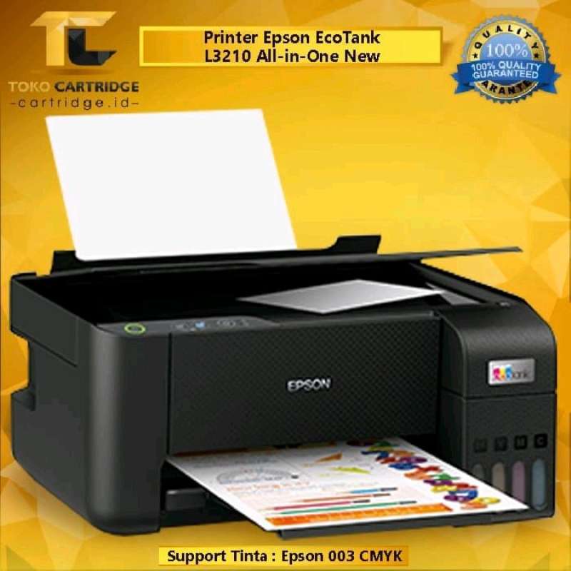 Jual Printer Epson Ecotank L3210 All In One (print Scan Copy) New, Pengganti Epson L3110 Di ...