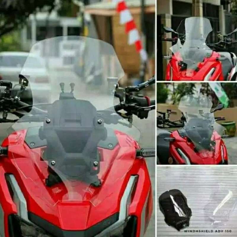 Jual Windshield Honda Adv 150 Model Touring Sirip Di Seller Mastaera Shop - Kapuk, Kota Jakarta ...