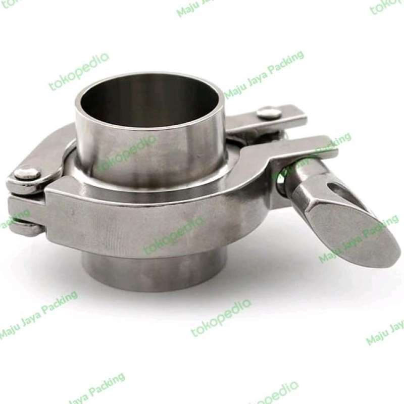 Jual Clamp Ferrule Sanitary Ss 304 Complete 5 Inch - Tri Clamp Set Di ...