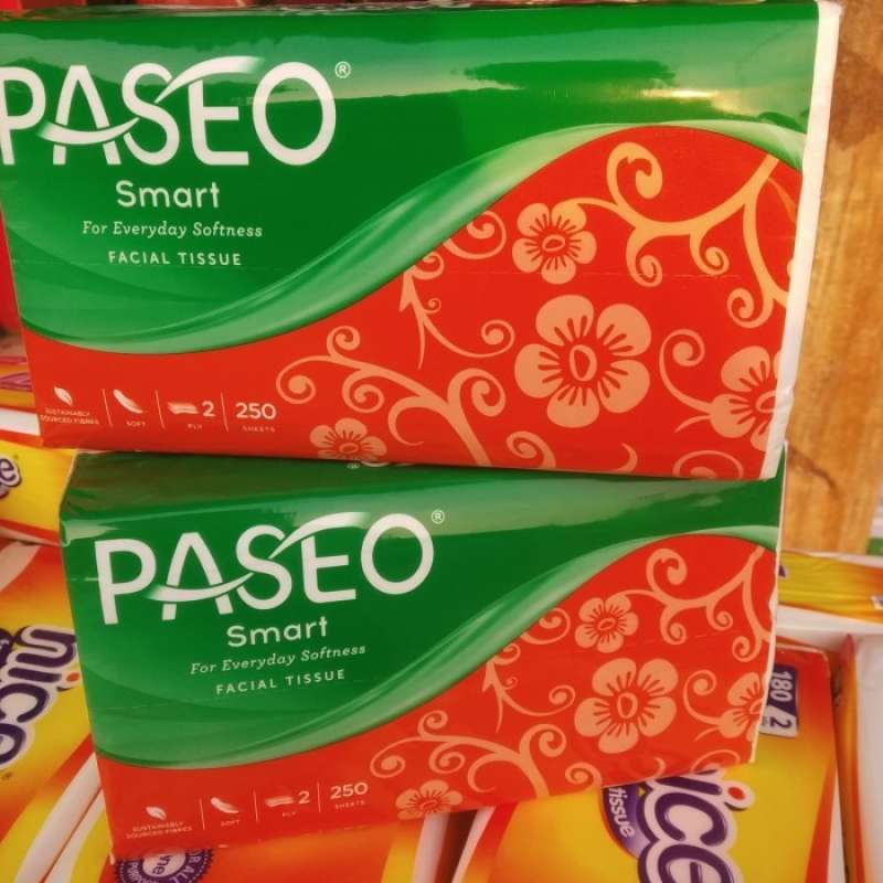 Promo tissue paseo smart 2 ply 250 sheet 1 dus isi 48 pack Diskon 23% ...