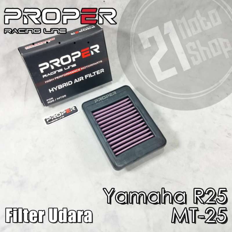 Jual Hybrid Air Filter Udara Proper Racing Line R25 Mt25 21motoshop Di ...