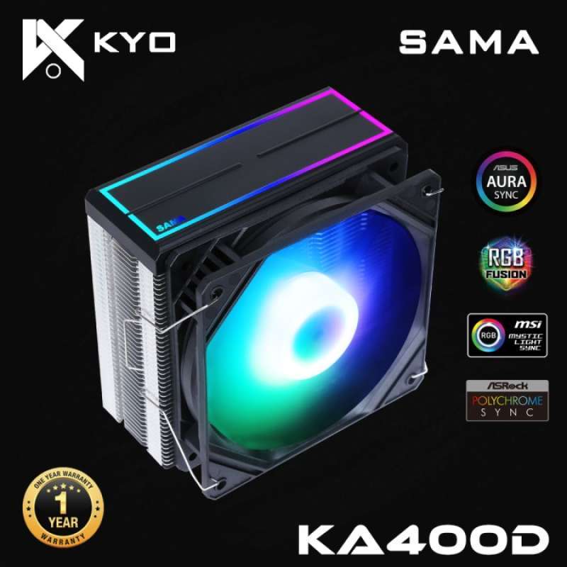 Promo KYO SAMA KA400D CPU COOLER ARGB FAN PROCESSOR COOLER ARGB 4 ... Promo KYO SAMA KA400D CPU COOLER ARGB FAN PROCESSOR COOLER ARGB 4 ...