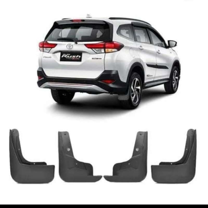 Promo Karpet lumpur / Mud Guard mobil All new Rush 2018/2019/2020/2021 ...