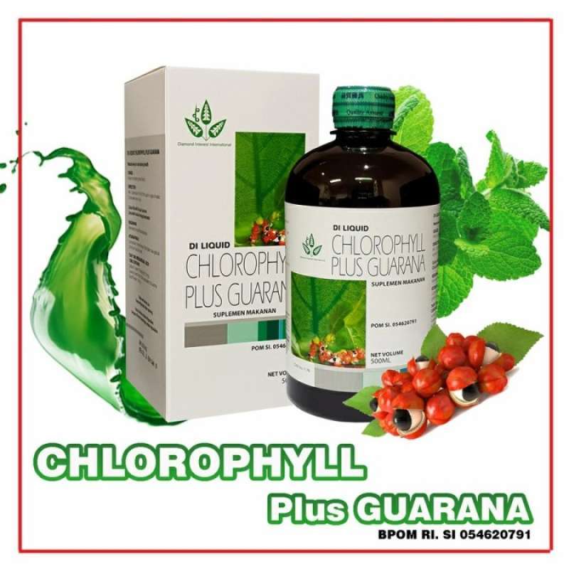 Promo Chlorophyll Plus Guarana 500ml Diamond Interes klorofil ORIGINAL ...