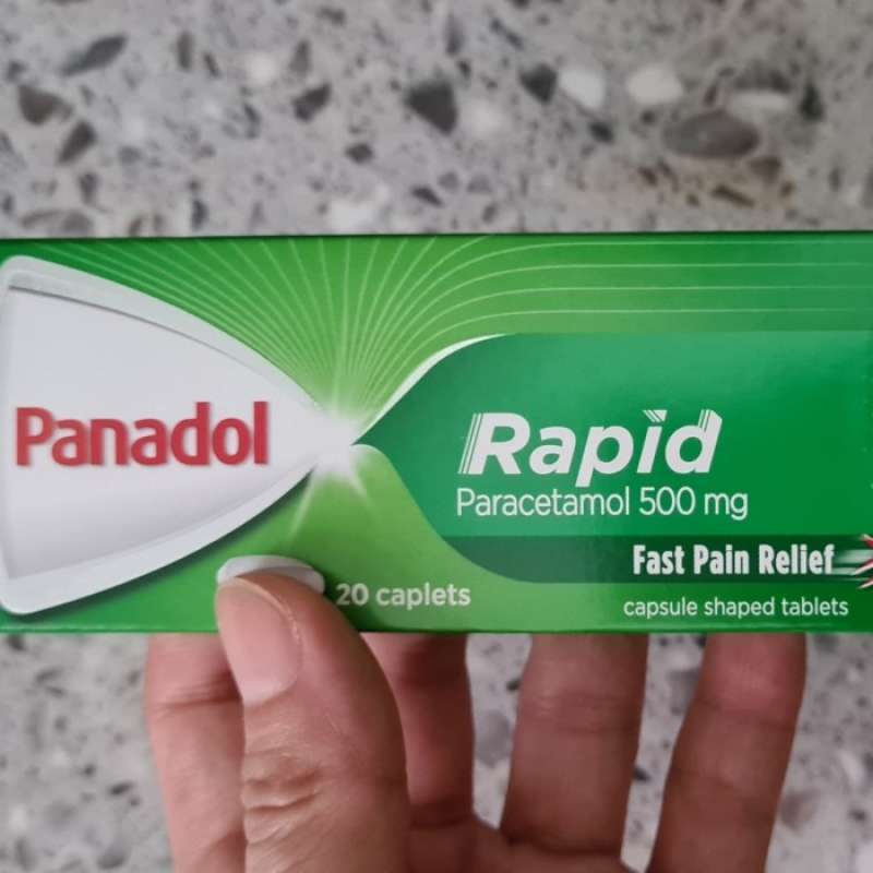 Promo Panadol Rapid Australia 20 caps Diskon 23% di Seller Faziya Store ...