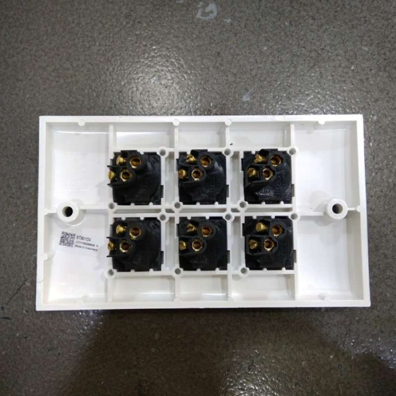 Promo BOSS SAKLAR ISI 6/SAKLAR 6 GANG/SAKLAR LAMPU/SWITCH/BT36/1/2A ...