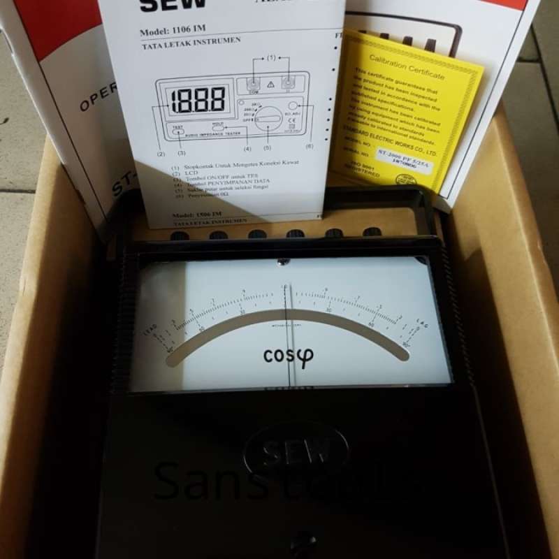 Promo Sew St2000 Portable Power Factor Meter St 2000 3803 Alat Ukur Cos-phi Diskon 23% Di Seller ...