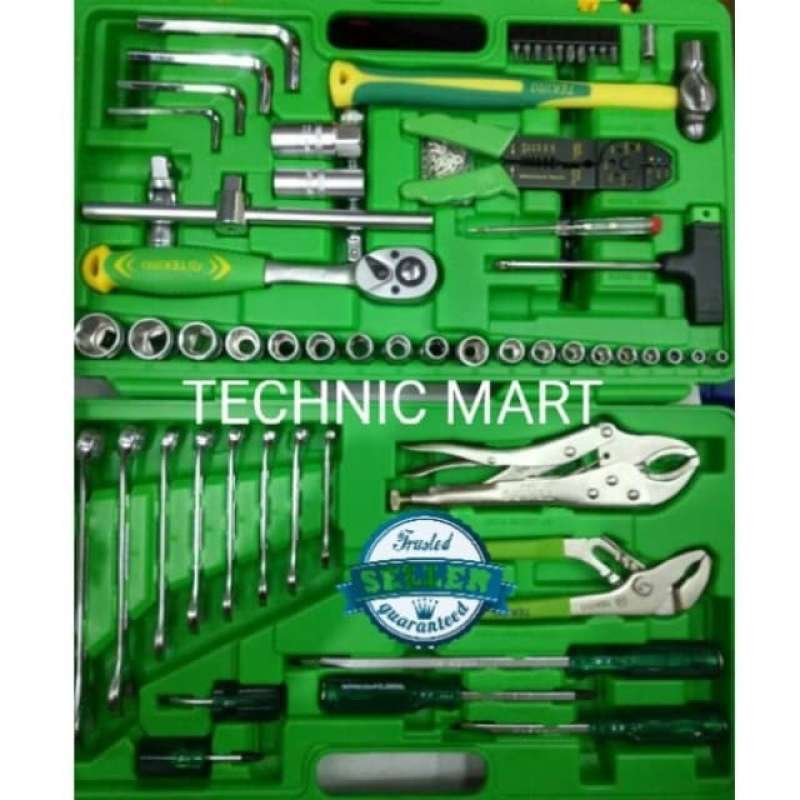 Promo Tekiro Tool Set Mechanic 100 pcs Diskon 23% di Seller Restu Abadi ...