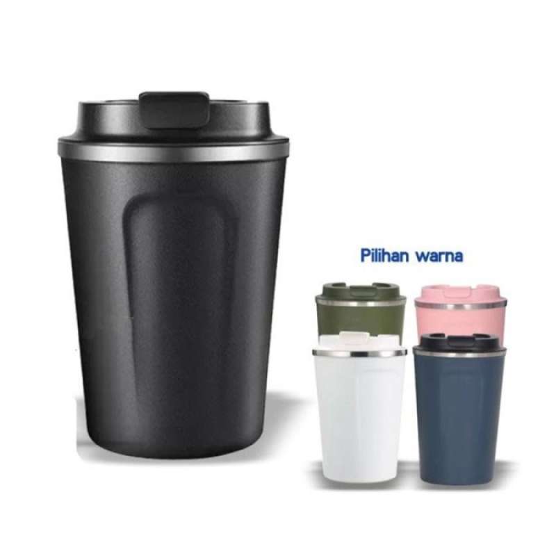 Promo Tumbler Kopi lengkap filter saringan 380 ML Tahan Panas BARU ...
