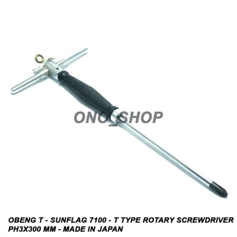 Promo Obeng T - Sunflag 7100 - T Type Rotary Screwdriver PH3x300 mm ...