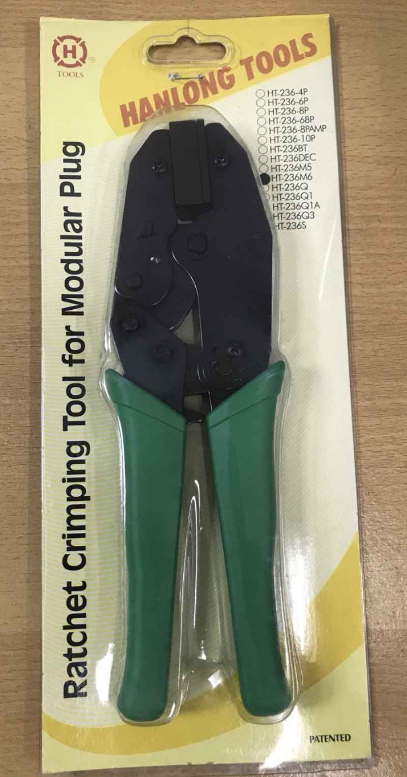 Promo Crimping Tool Han Long HT-236M6 Cat6 Ratchet Type Modular Diskon 23% di Seller Restu Abadi ...