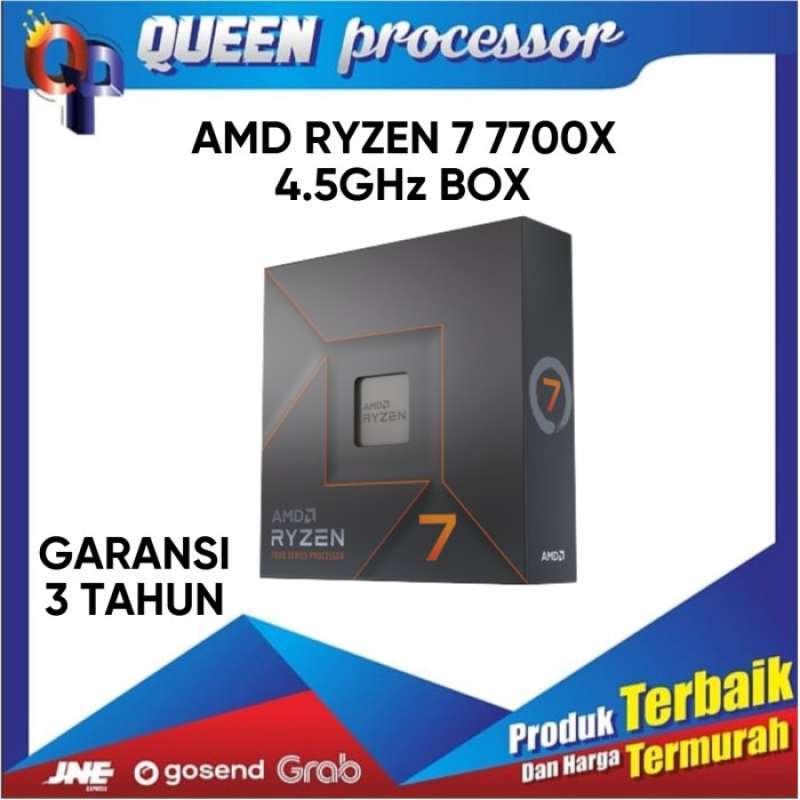 Promo PROCESSOR AMD RYZEN 7 7700X 4.5GHz BOX Diskon 23% di Seller Ulita Store - Kalibata, Kota ...