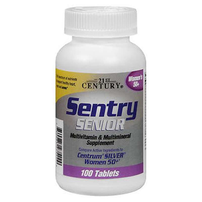 Promo 21st Century Sentry Senior Multivitamin & Multimineral Supplement ...