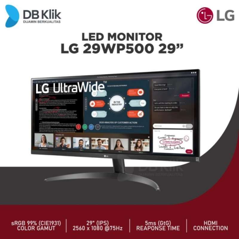 Promo LED Monitor LG 29WP500 29 UltraWide IPS 75Hz FHD HDMI - LG ...