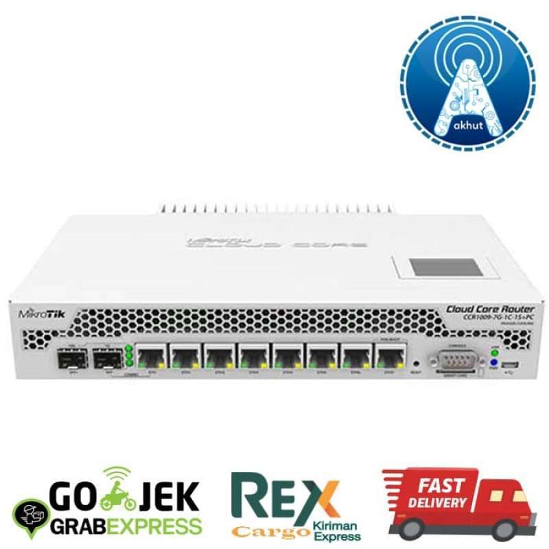 Promo Mikrotik CCR1009-7G-1C-1S+PC Routerboard Diskon 23% di Seller ...