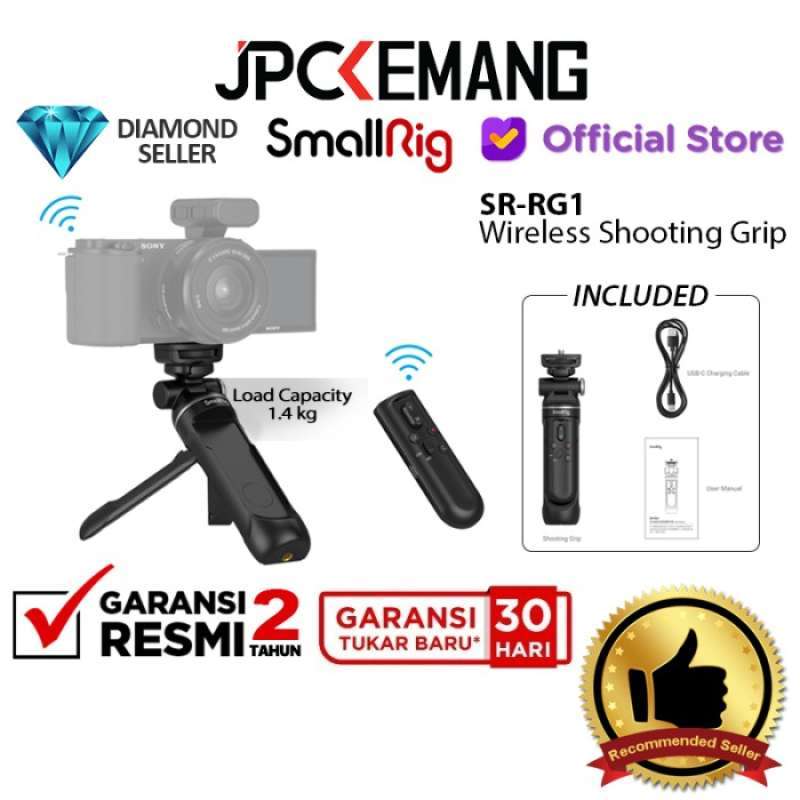 Promo Smallrig Sr-Rg1 Wireless Shooting Grip 3326 Small Rig Srrg1 Resmi ...