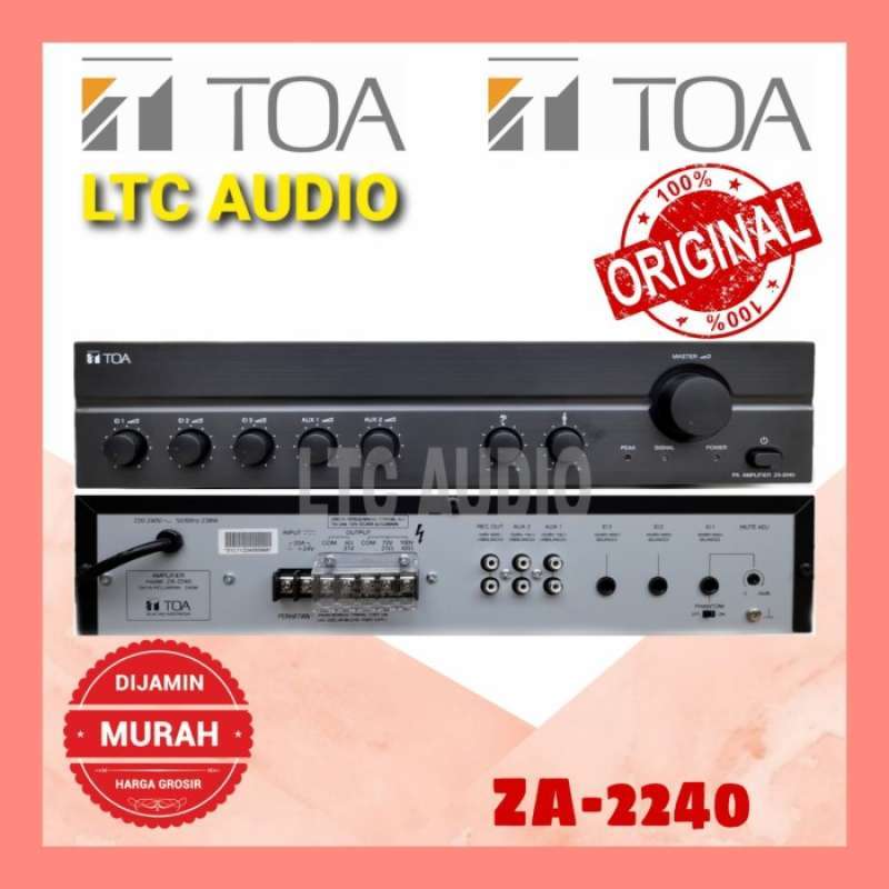 Promo Amplifier Toa Za-2240 Diskon 3% di Seller KurstMarts - Kapuk ...