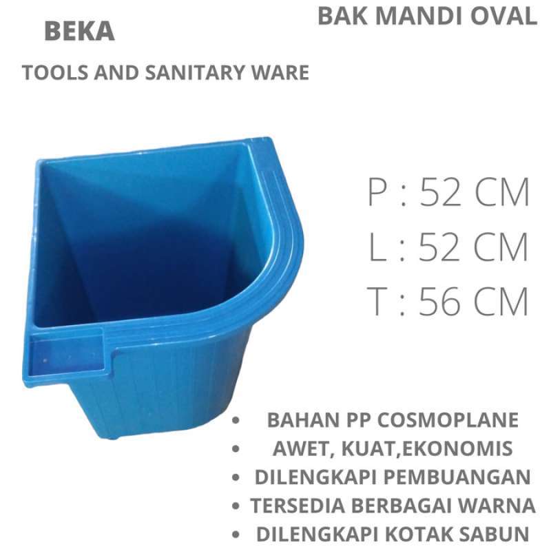 Promo bak mandi plastik dengan kotak sabun warna biru , hijau , merah ...
