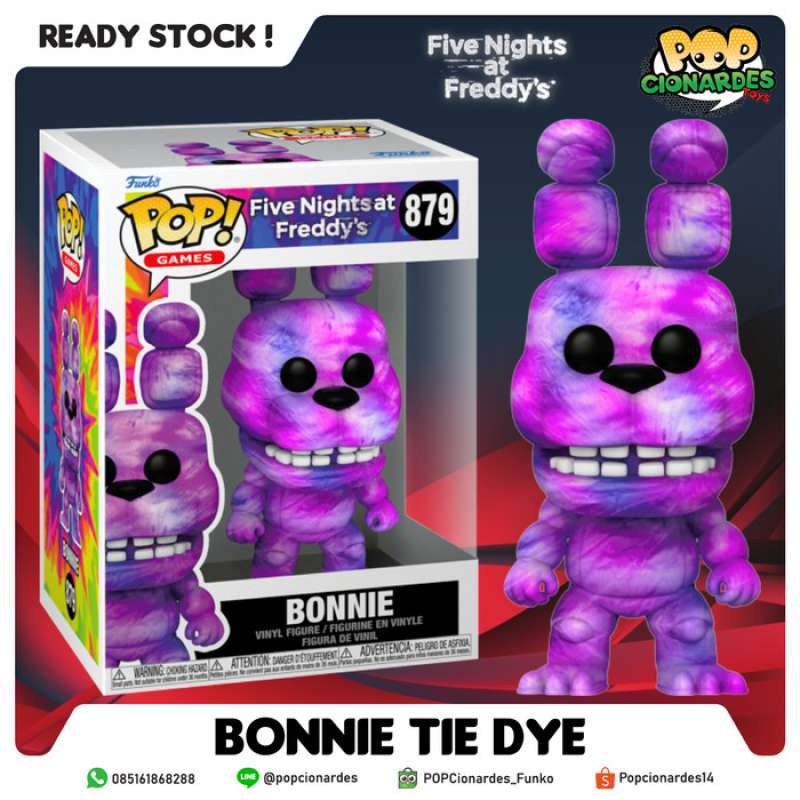 Jual Funko Pop Games Five Nights At Freddys Bonnie Tie Dye 879 Di