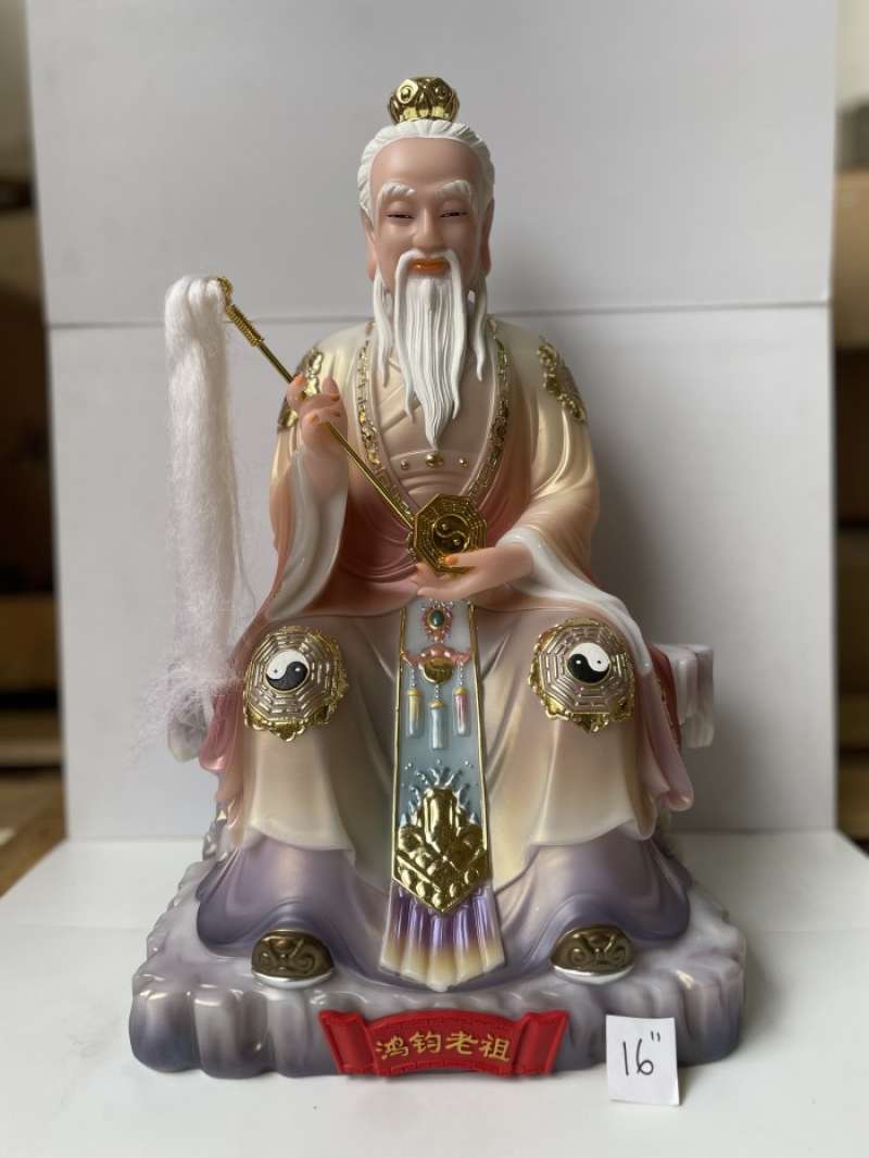 Promo Patung hong jun lau zu / ang kun lao co / laoco 16in bahan marmer ...