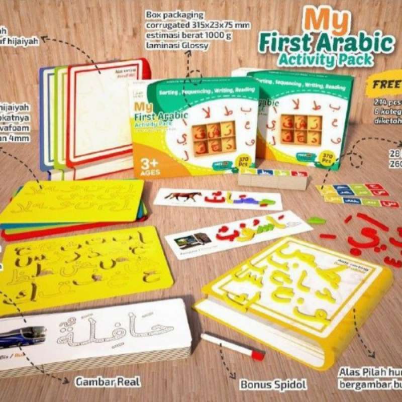 Promo My first arabic activity pack shaff media Diskon 23% di Seller ...
