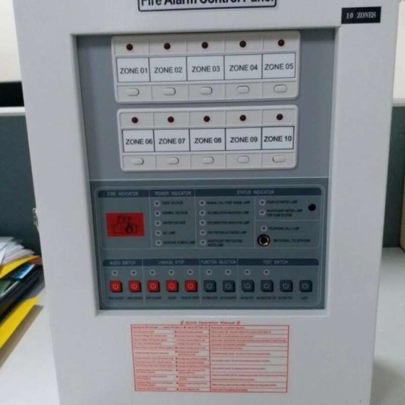 Promo Control Panel Fire Alarm Merk Cm / Chung Mei 5 Zone Diskon 1% di ...