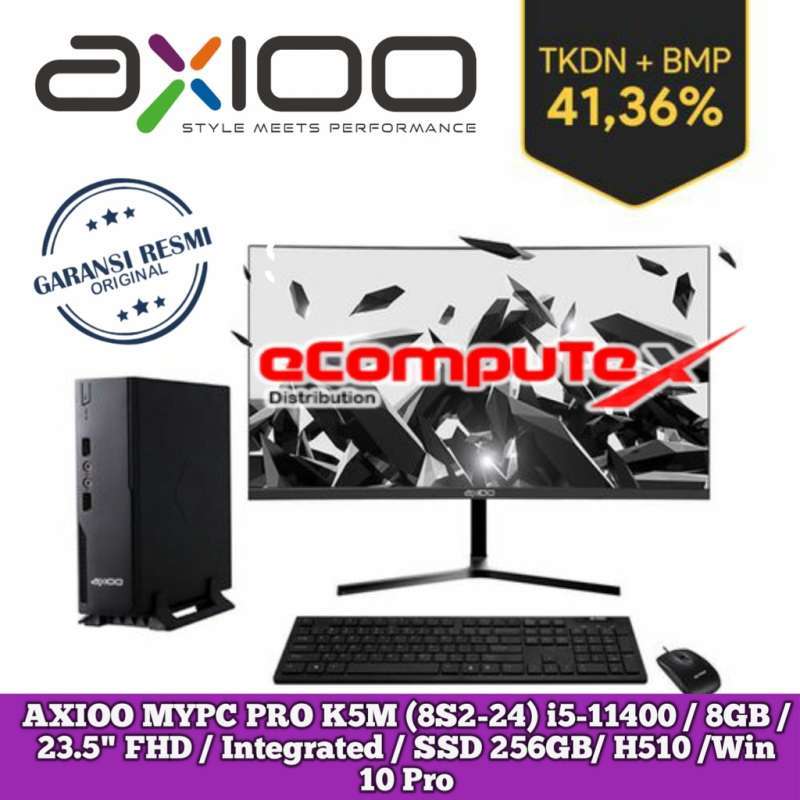 Jual MINI PC AXIOO MYPC PRO K5M (8S2-24) I5 8GB 256GB 23.5 FHD WIN 10 ...