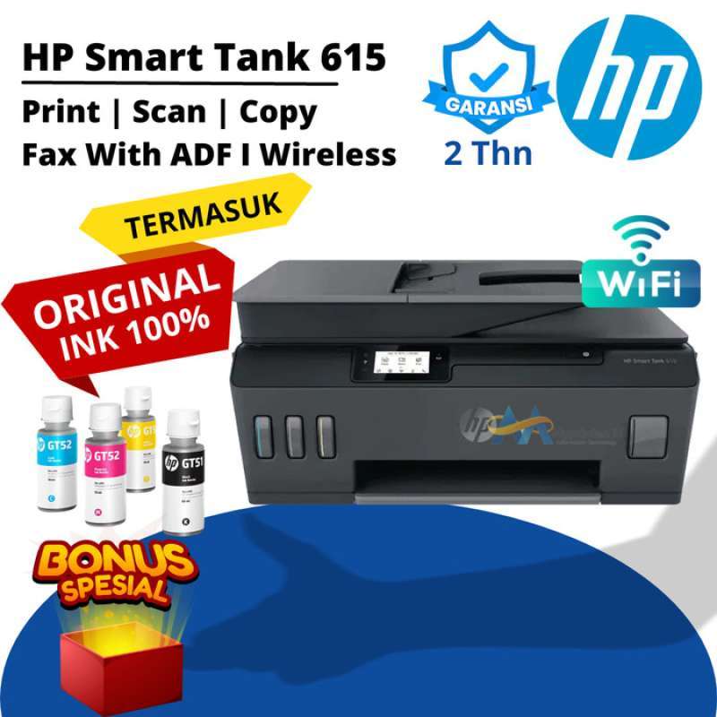 Promo Printer Smart tank 615 ink tank print - copy - scan - fax ...
