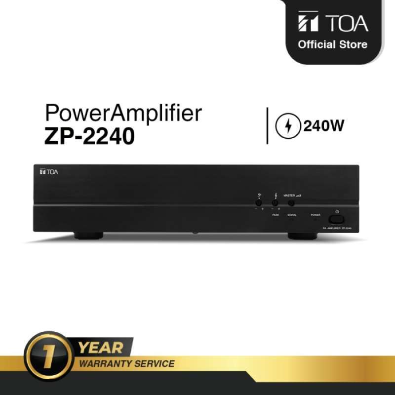 Promo TOA ZP-2240 Power Amplifier 240 W Diskon 23% di Seller Focus ID ...