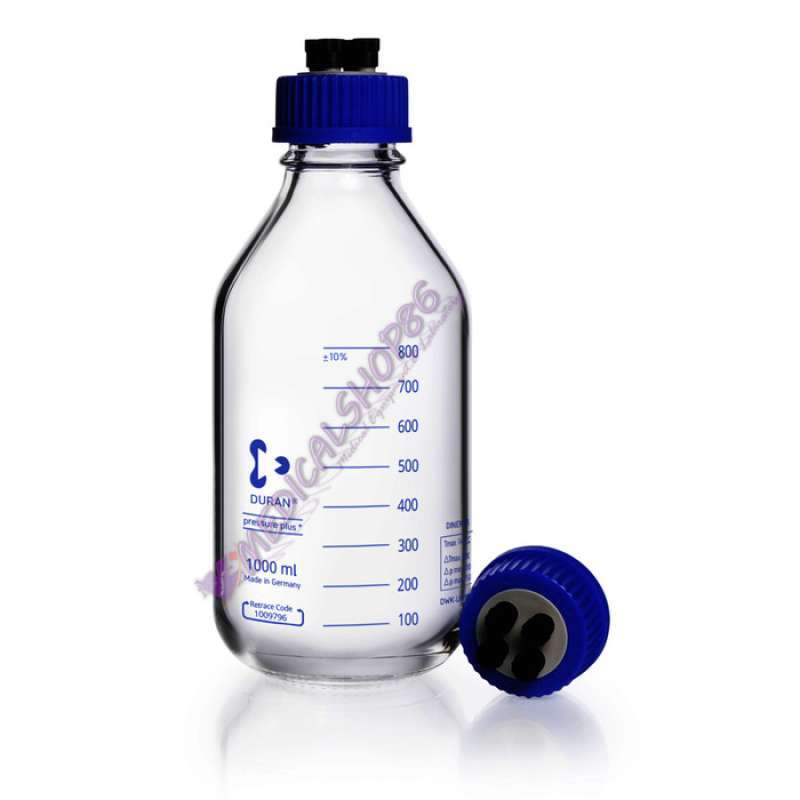 Promo HPLC Bottle 1000ml with Screw Cap HPLC 45| DURAN - Germany Diskon ...