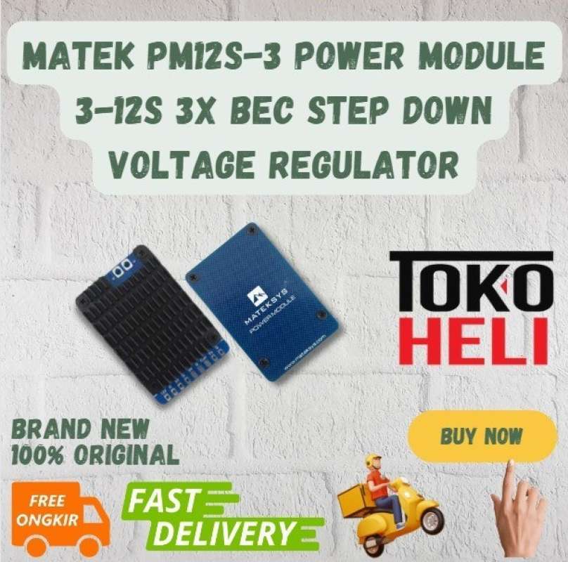 Promo Matek PM12S-3 Power Module 3-12S 3x BEC Step Down Voltage Regulator Diskon 23% di Seller ...