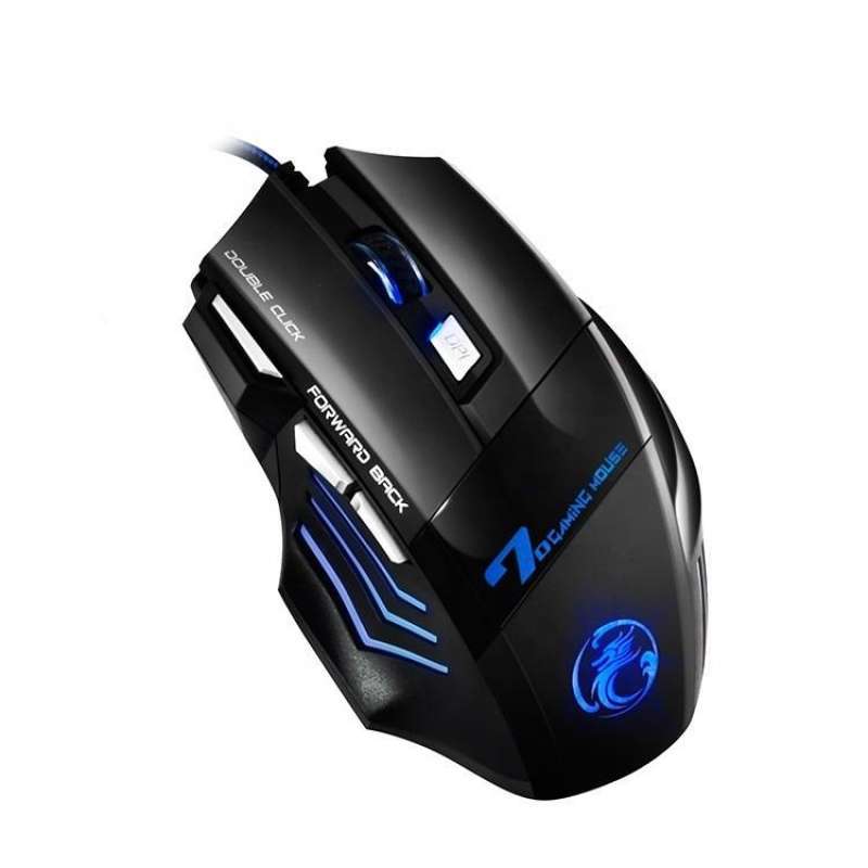Jual Imice X7 Dark Knight - 7 Key Button Rgb USB Wired Optical Gaming ...