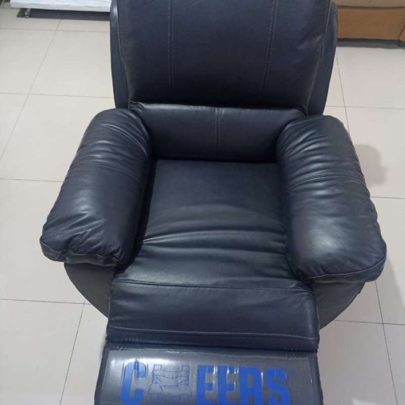 Jual Informa - Cheers Mc Belle Kursi Recliner Dudukan 1 - Biru Di ...