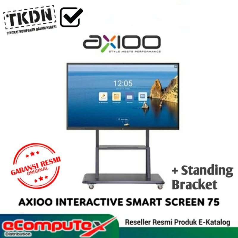 Jual MONITOR LED AXIOO INTERACTIVE SMART SCREEN 75 +STANDING BRACKET RESMI di Seller eCompuTex ...