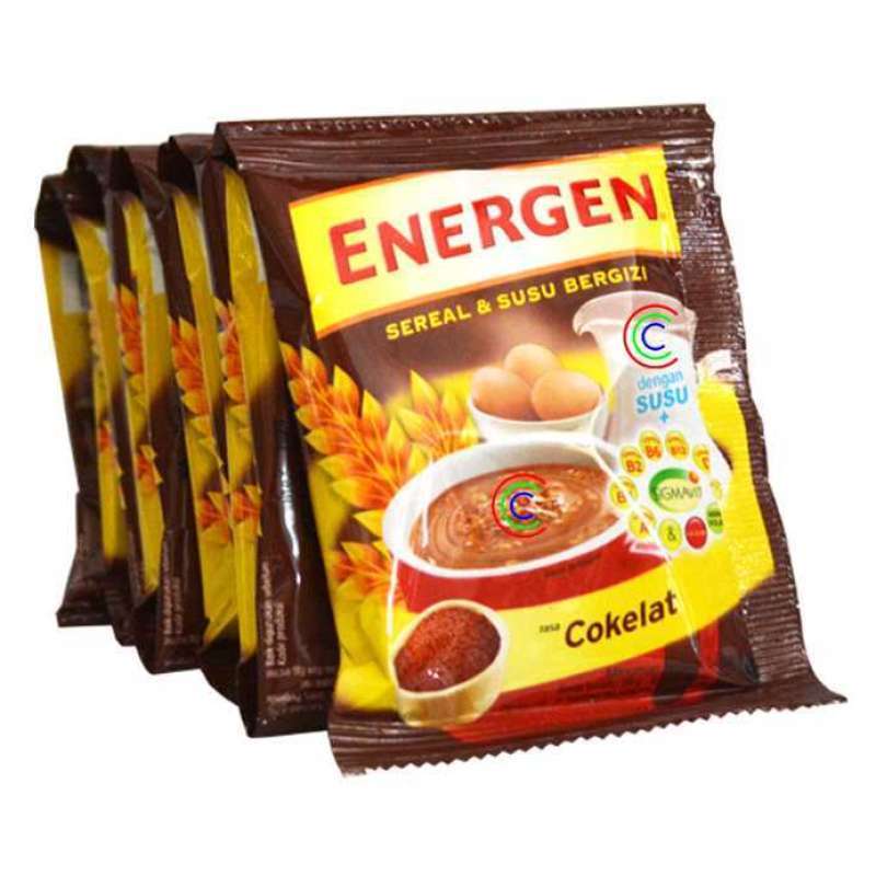 Promo MAYORA ENERGEN SEREAL RENCENG 10 x 32gr COKELAT VANILA KACANG ...