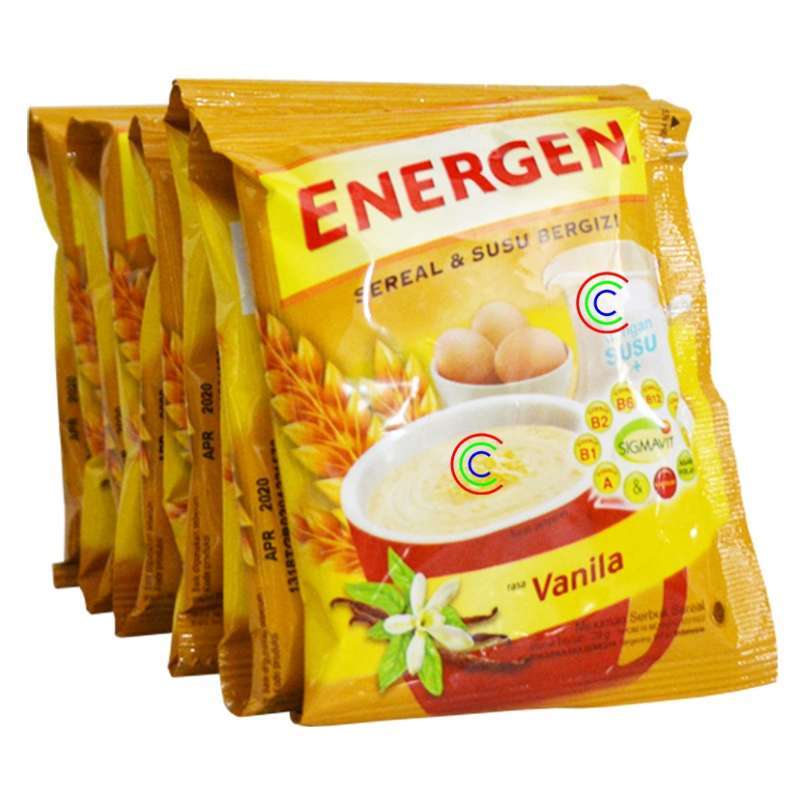 Promo MAYORA ENERGEN SEREAL RENCENG 10 x 32gr COKELAT VANILA KACANG ...