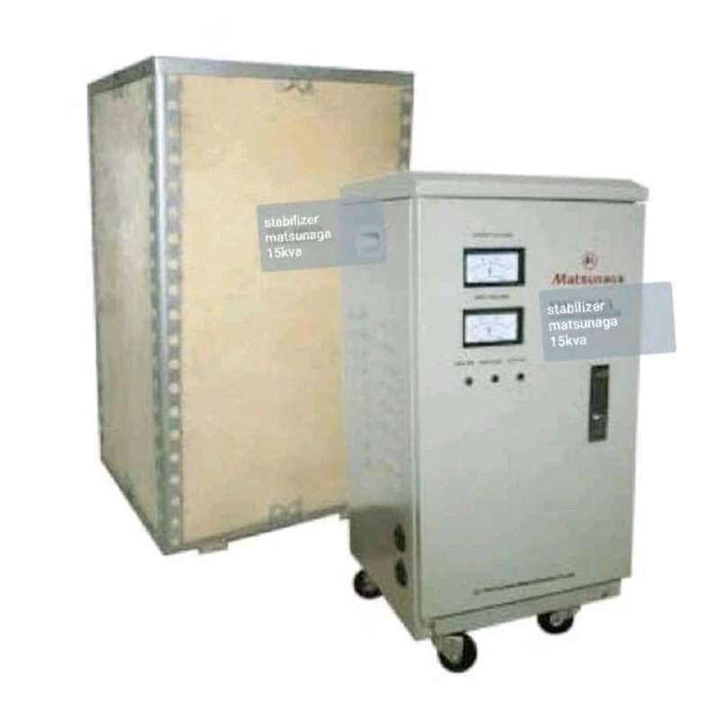Jual Stabilizer MATSUNAGA Stavol 15000 W Servo Motor/Soft Start ...