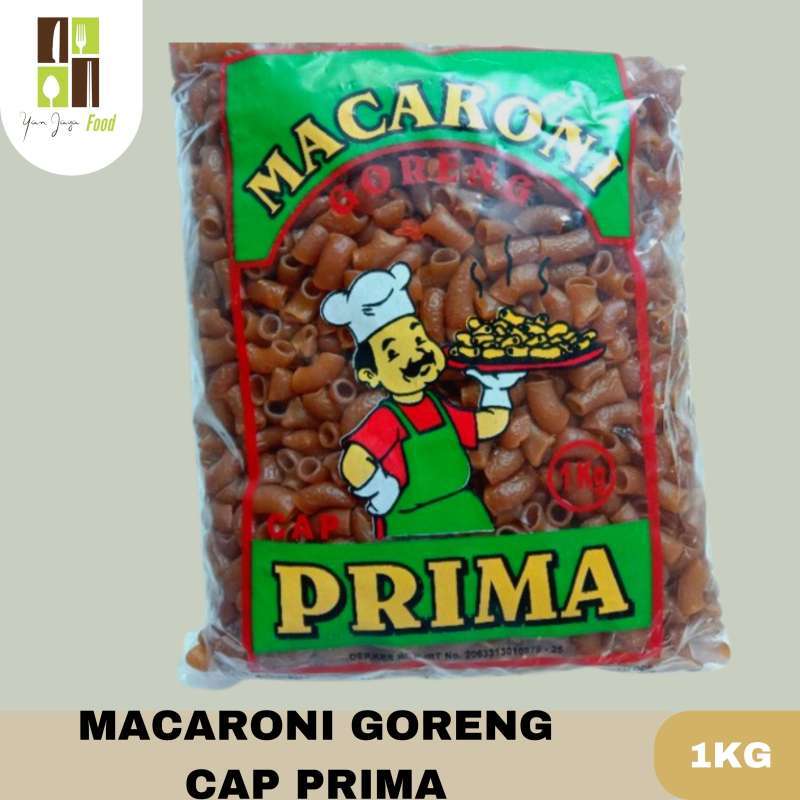 Jual Macaroni / Makaroni Goreng Cap Prima / Makaroni Hitam 1 Kg di ...