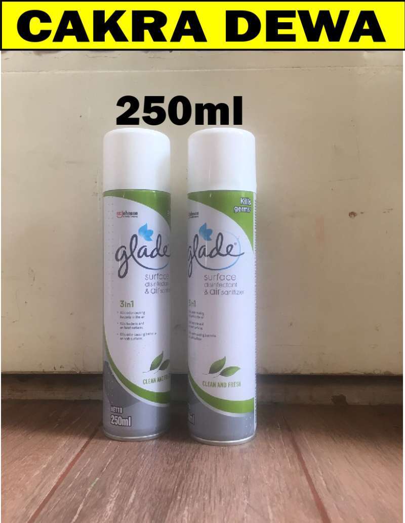 Jual Glade 3 In 1 Surface Disinfectant Air Sanitizer Spray Pembunuh ...