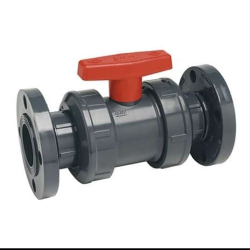Promo Ball Valve true union flange jis 10k 2 inch / Ball Valve U PVC ...
