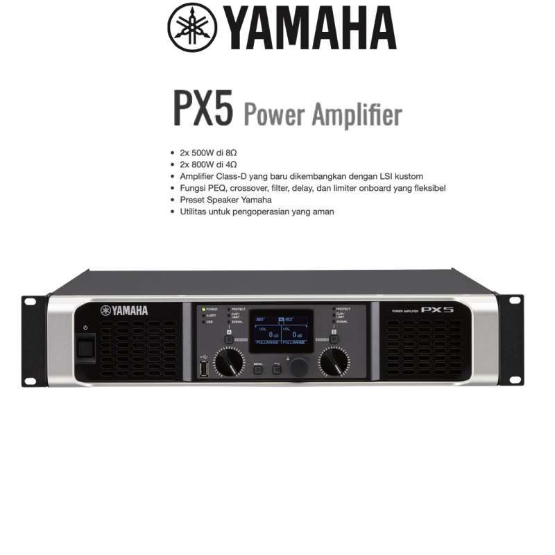 Jual Yamaha PX5 PX 5 stereo power amplifier di Seller Excellent Audio ...